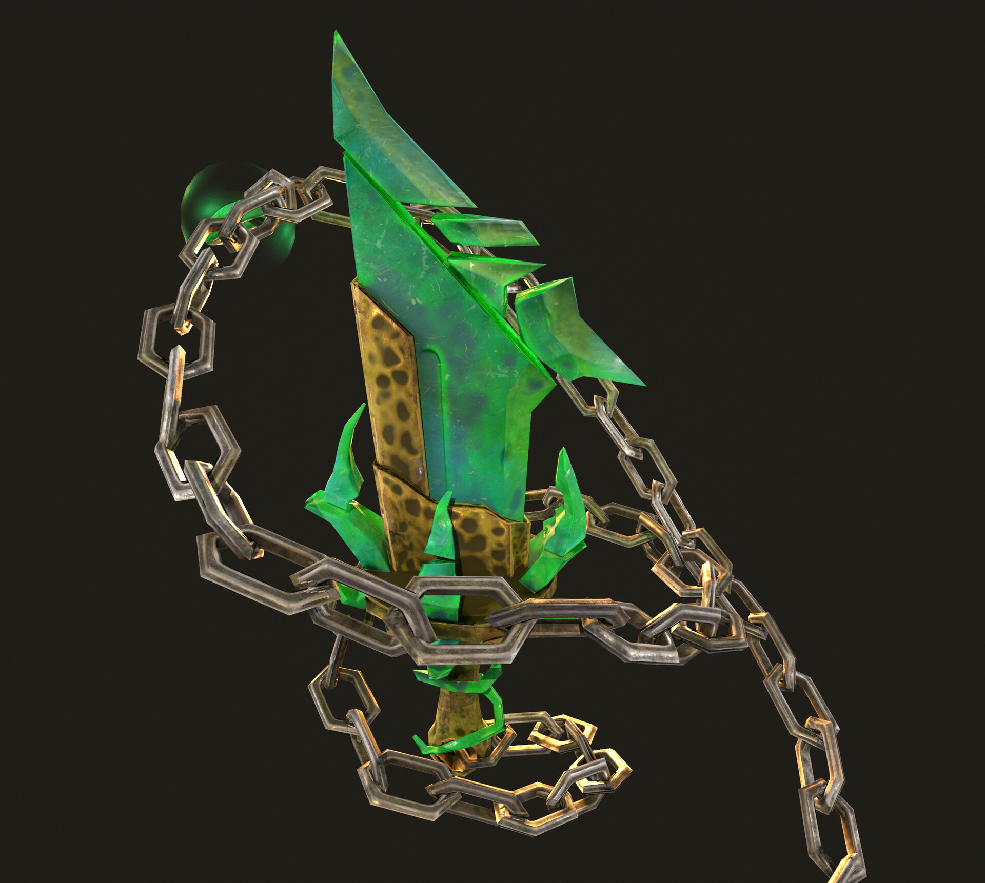 ArtStation - Twin Jade Blades