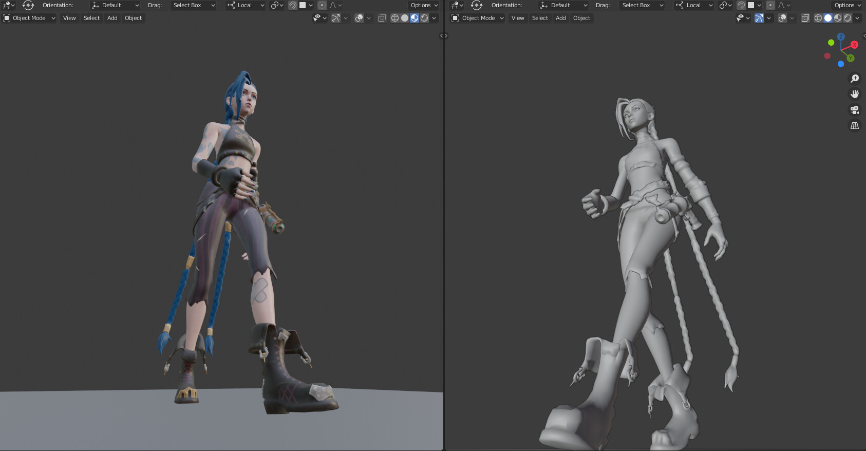 ArtStation - Jinx Walk Cycle