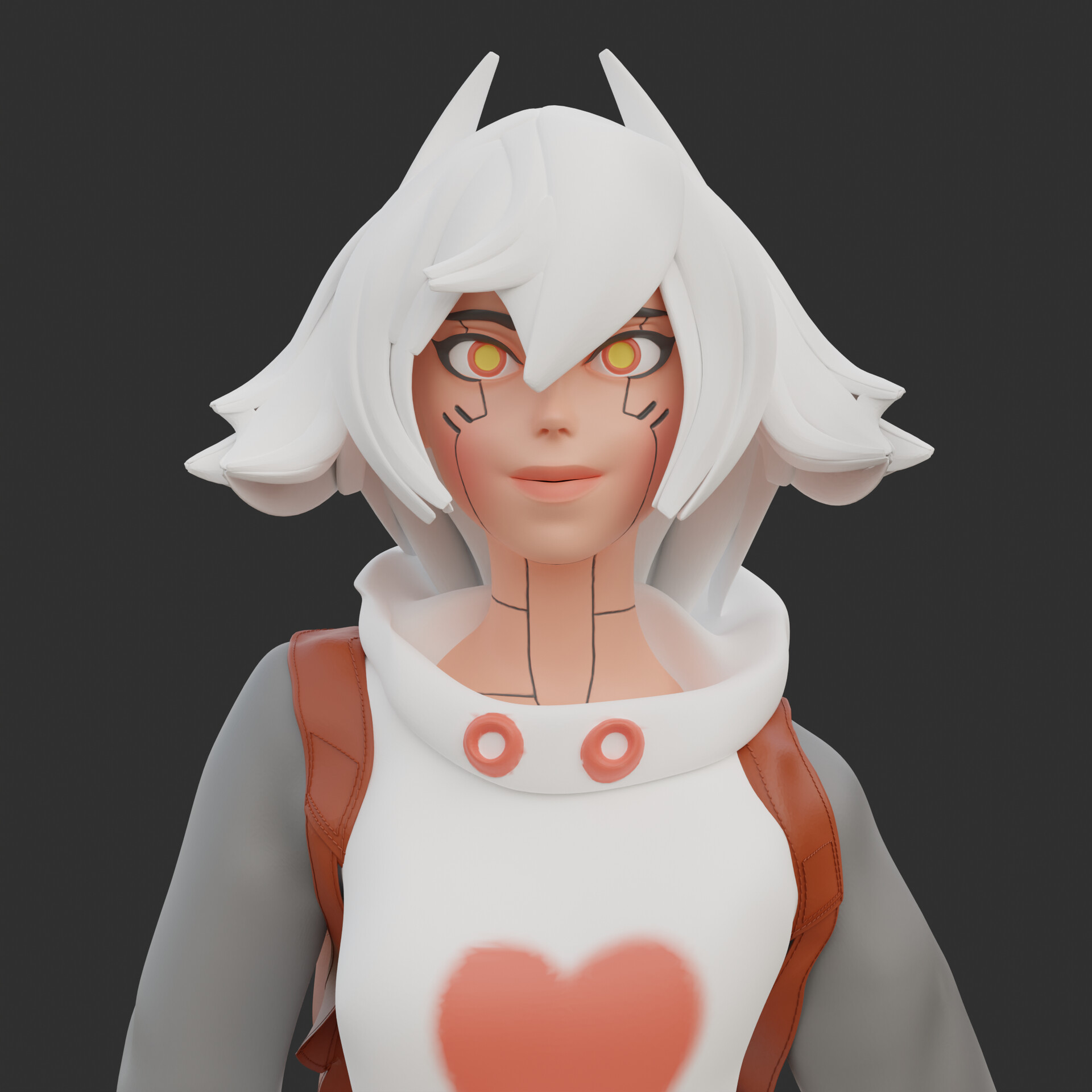 ArtStation - Robot Girl Figure