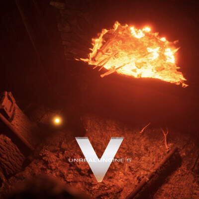 Dirk Lalleman - Medieval Village Relight - Physically Based Lighting Study [UE5]