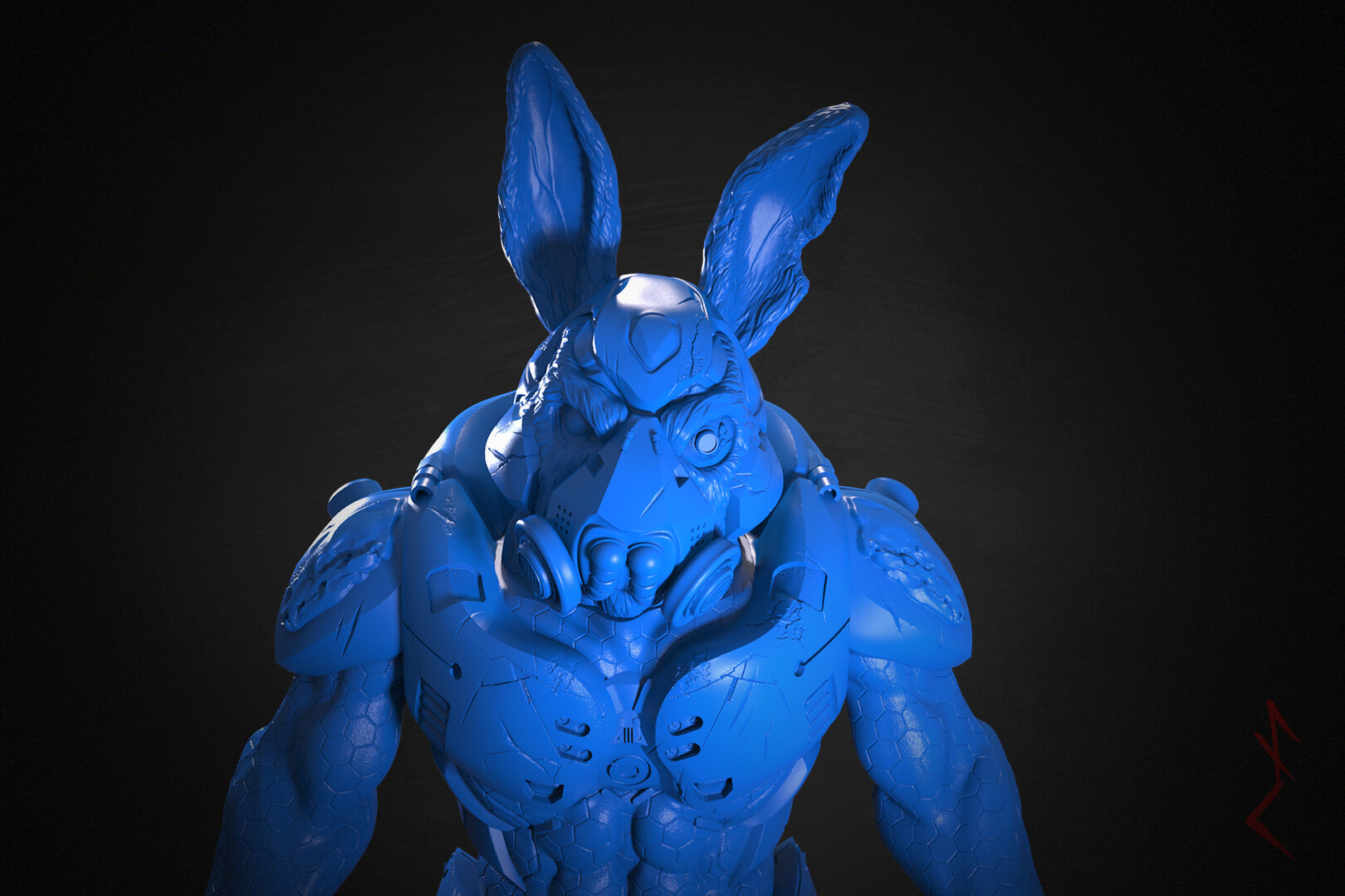 ArtStation - Robo-rabbit toy
