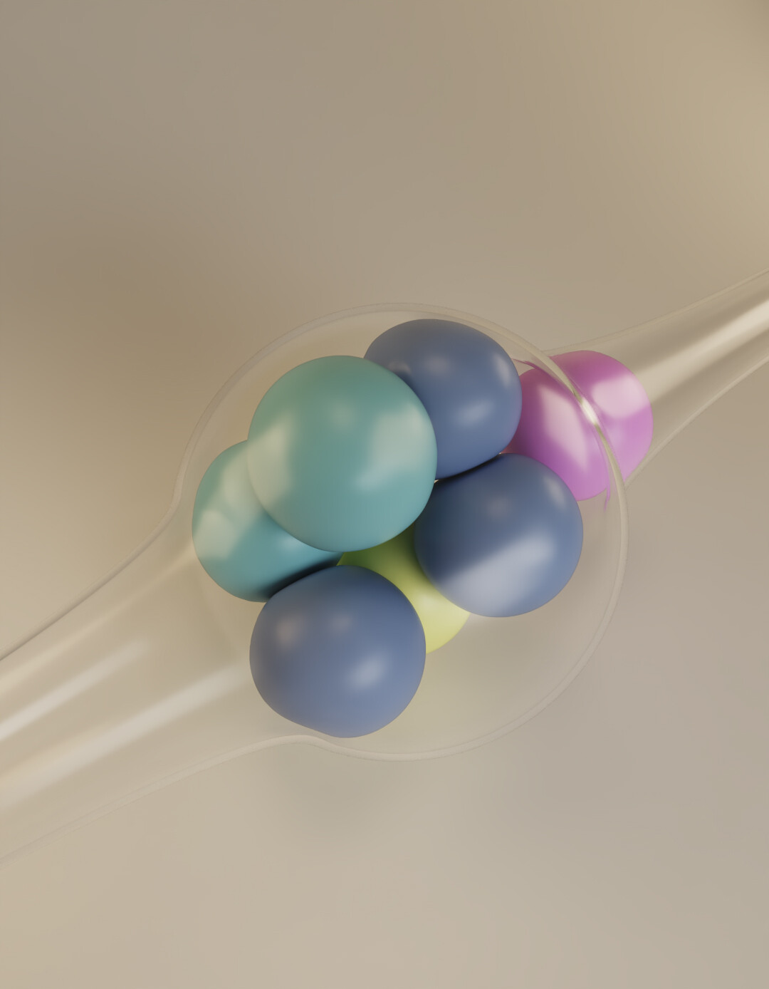 ArtStation - CUDA CLOTH BUBBLES