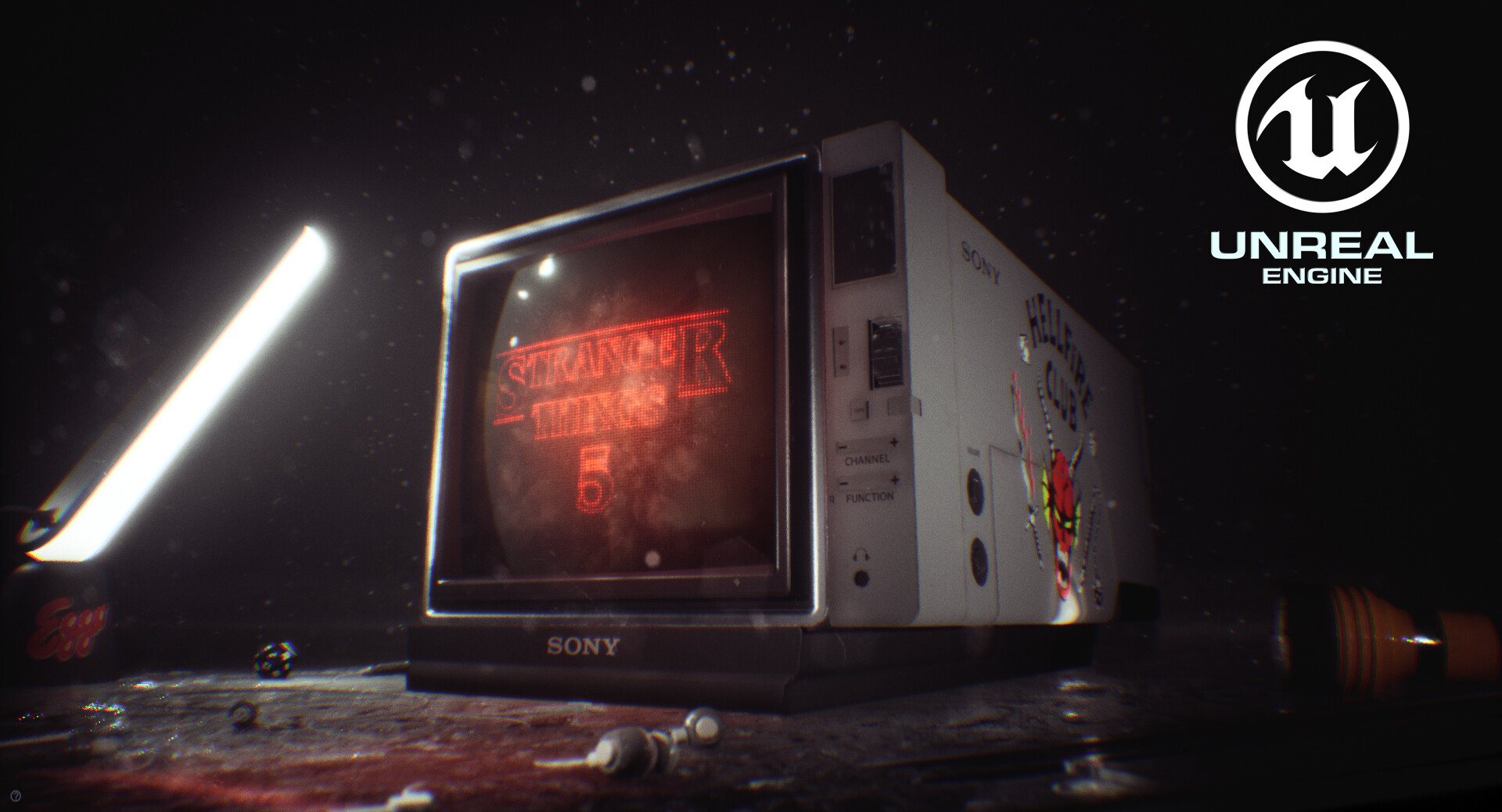 Sarah Mai - Stranger Things 'The Void' inspired Fan Art