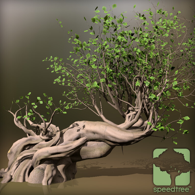 ArtStation - Speed Custom Tree