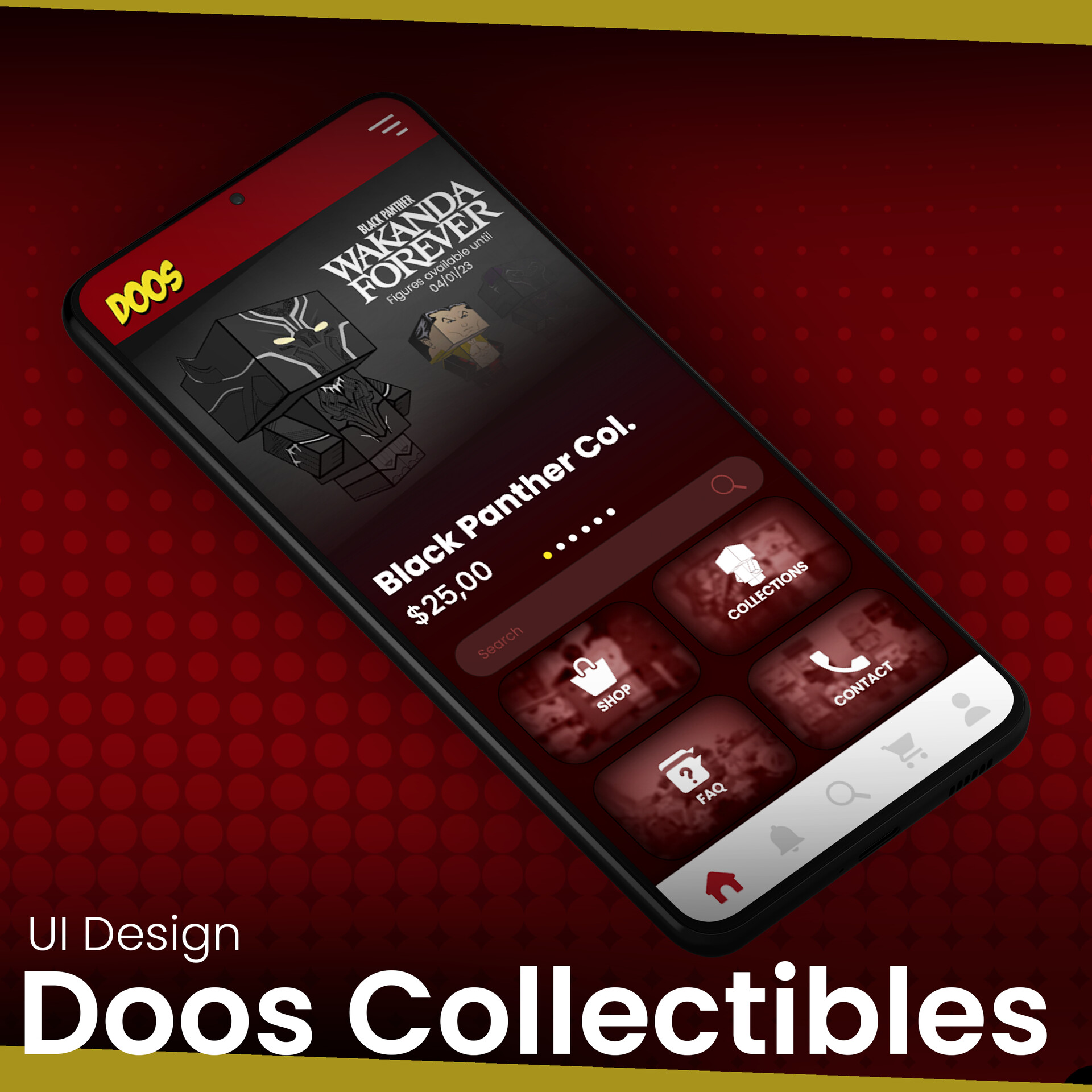 ArtStation - UI Desing - Doos