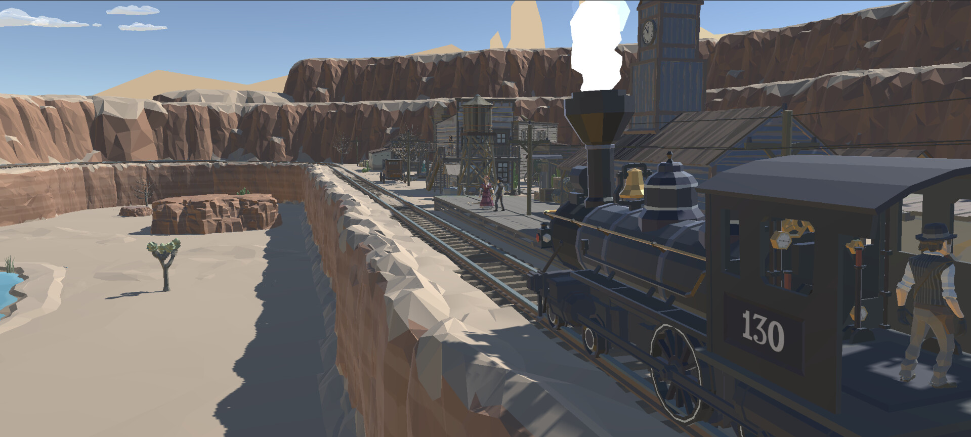ArtStation - Trains: Adventures - Level Design (Unity)
