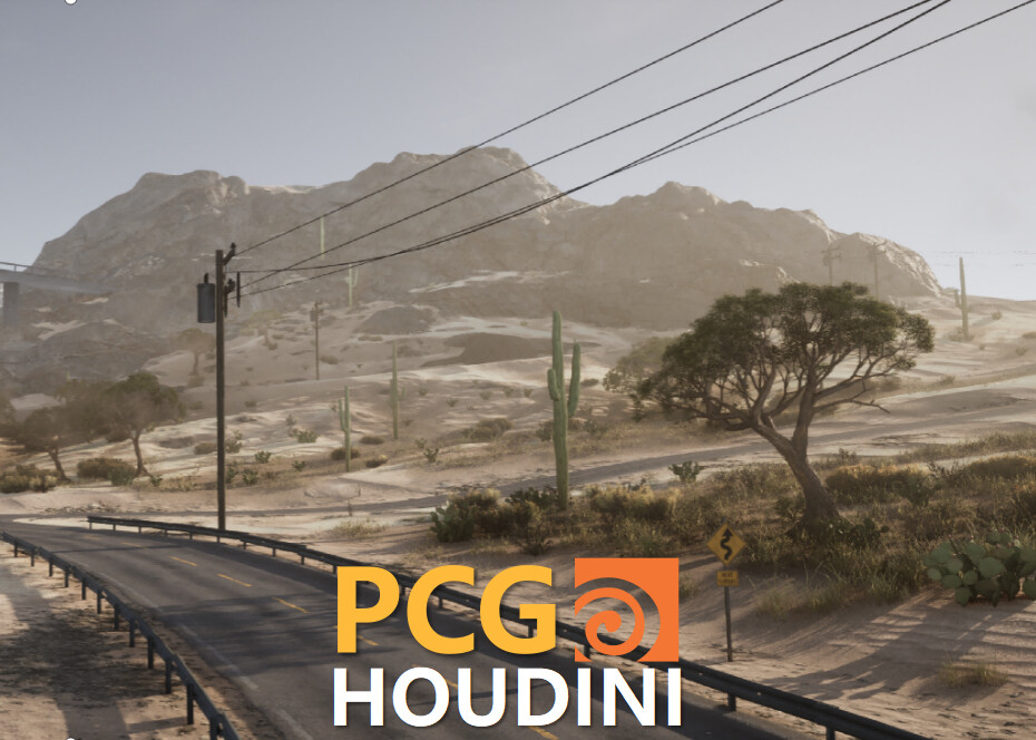 ArtStation - HOUDINI PCG Open world