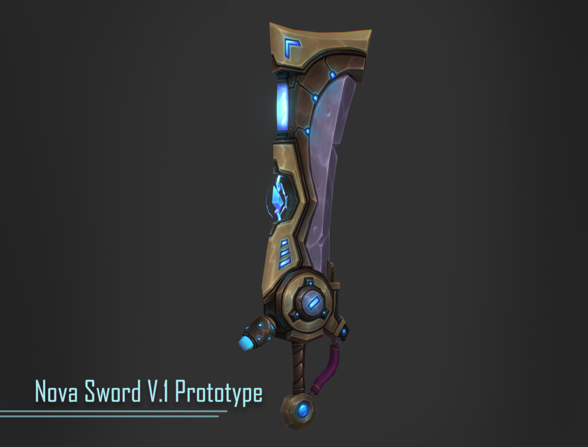 ArtStation - Nova Sword V.1 Prototype