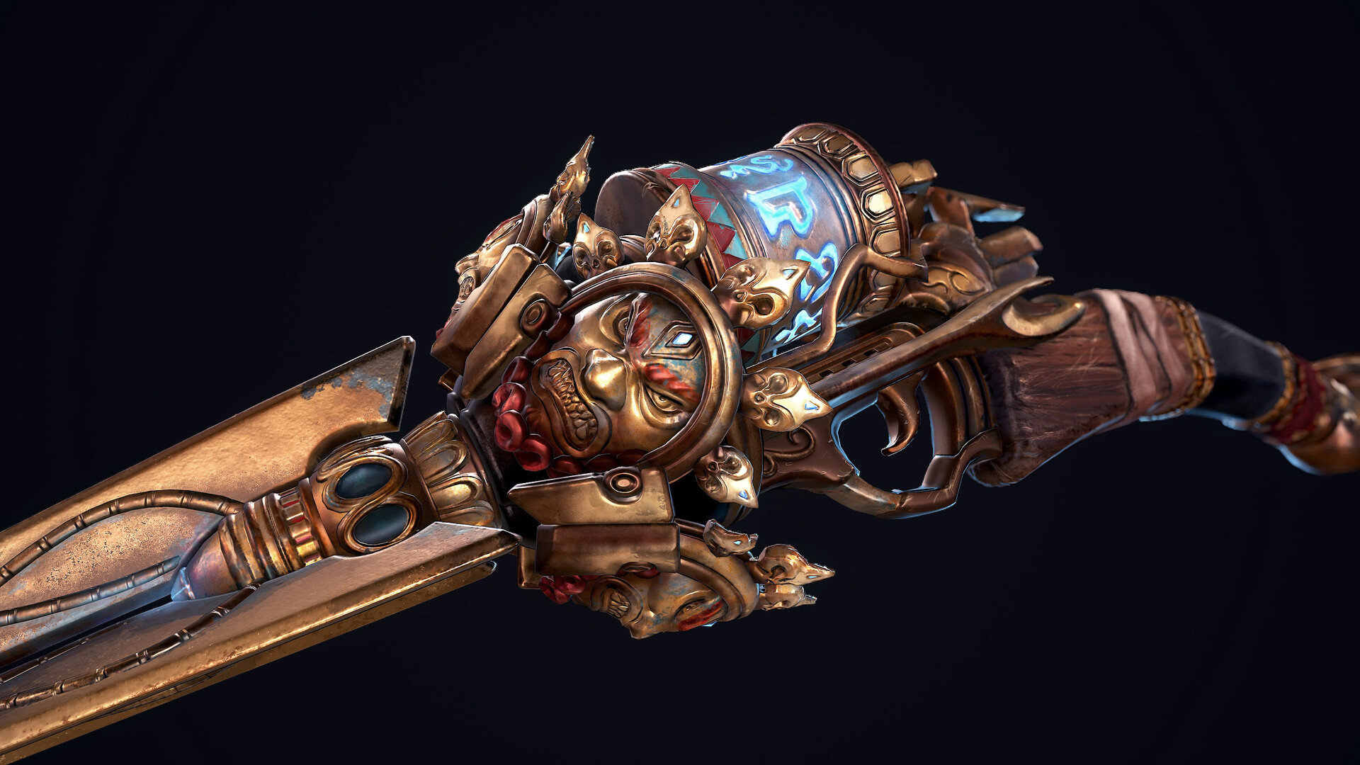 ArtStation - Tibetan Weapon