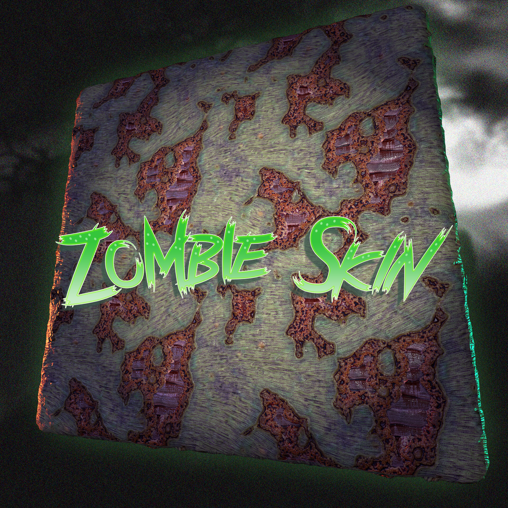 ArtStation - Zombie Skin Material