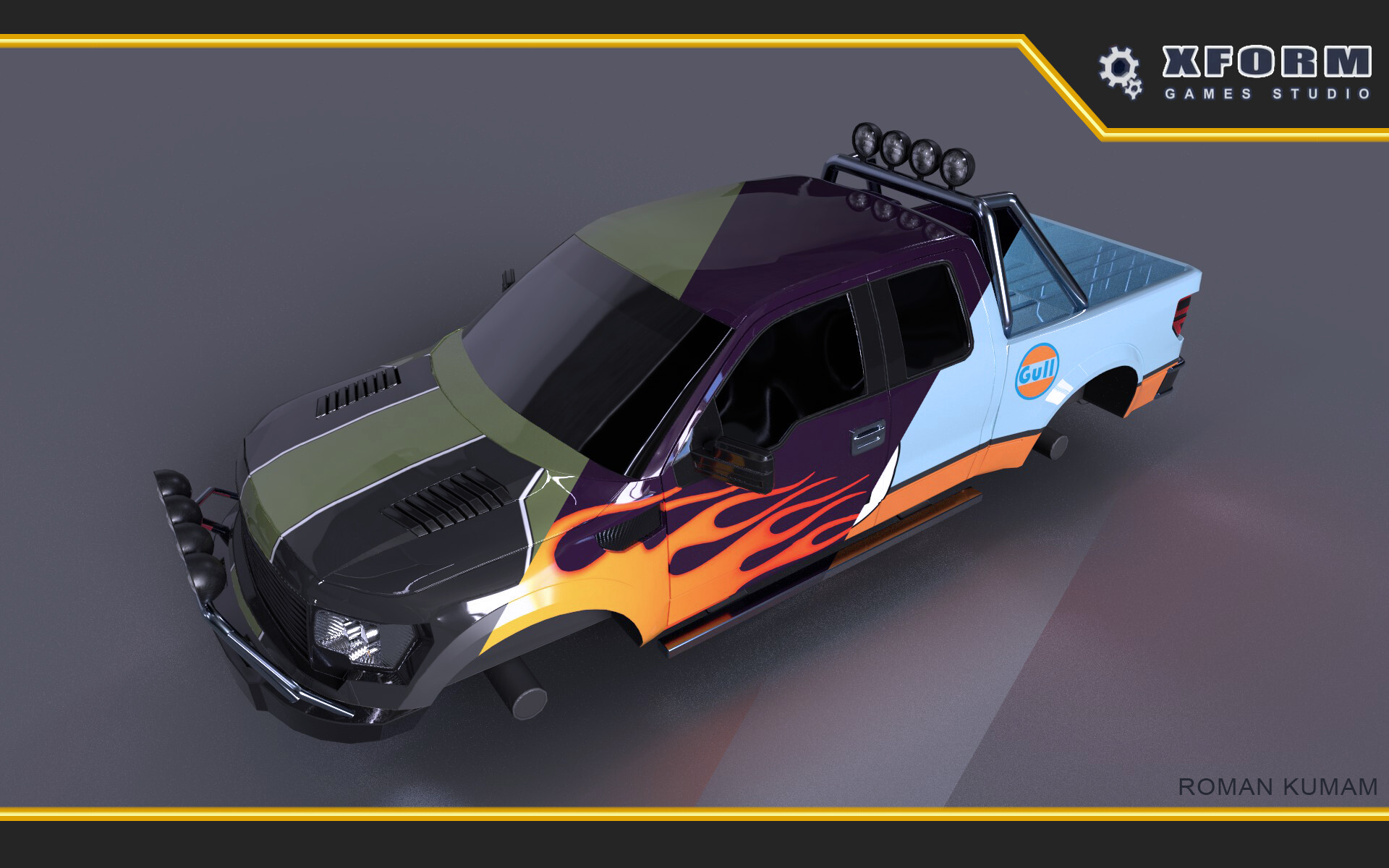 ArtStation - Vehicle decals-Hound