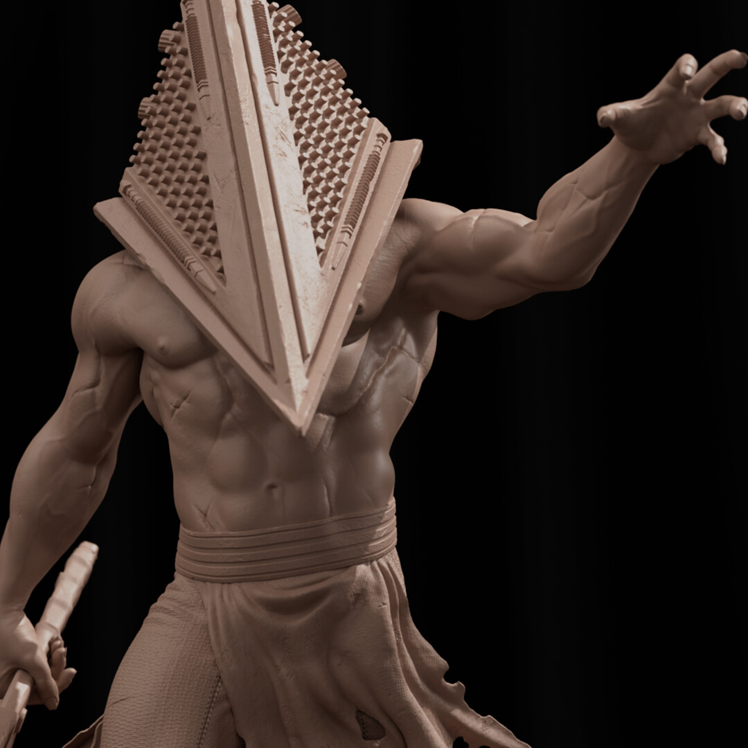 ArtStation - Impresión 3d de Pyramid Head - Silent Hill