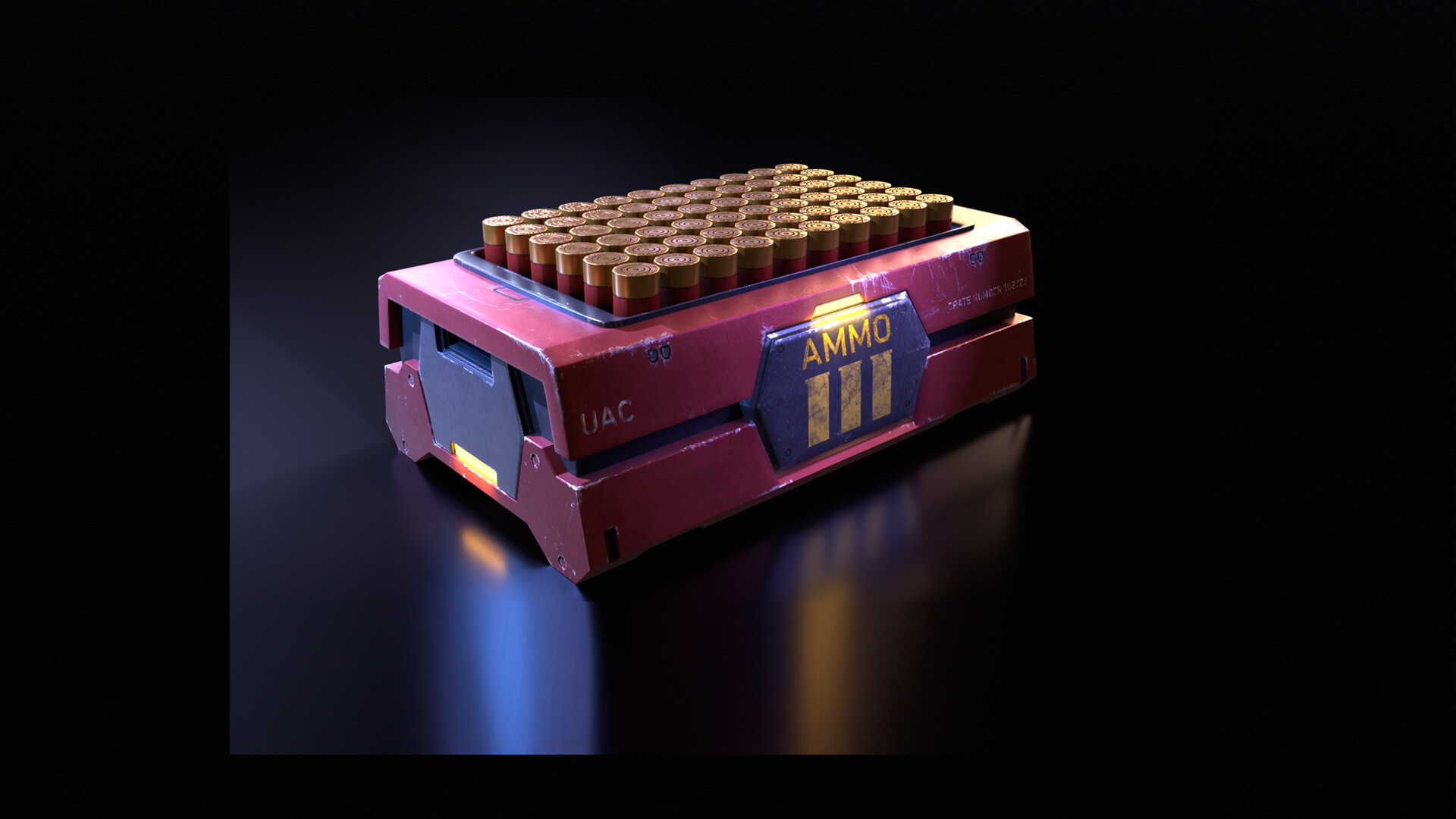 ArtStation - Sci-Fi Ammo Box
