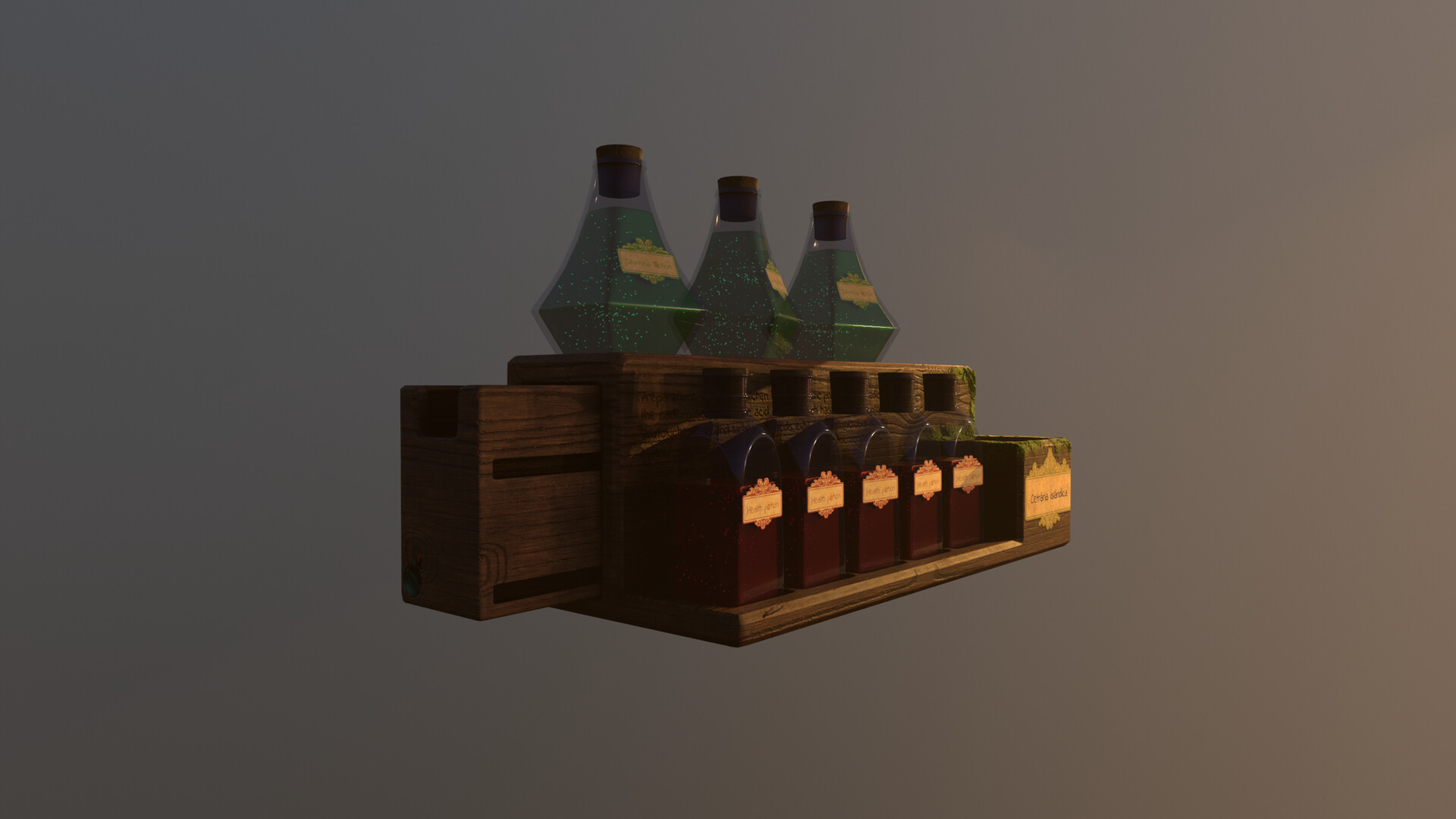 ArtStation - Potion Stand