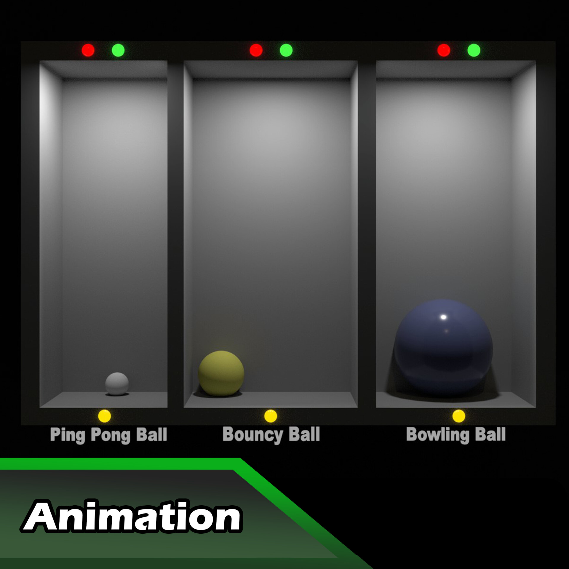 ArtStation - Ball Bounce Machine