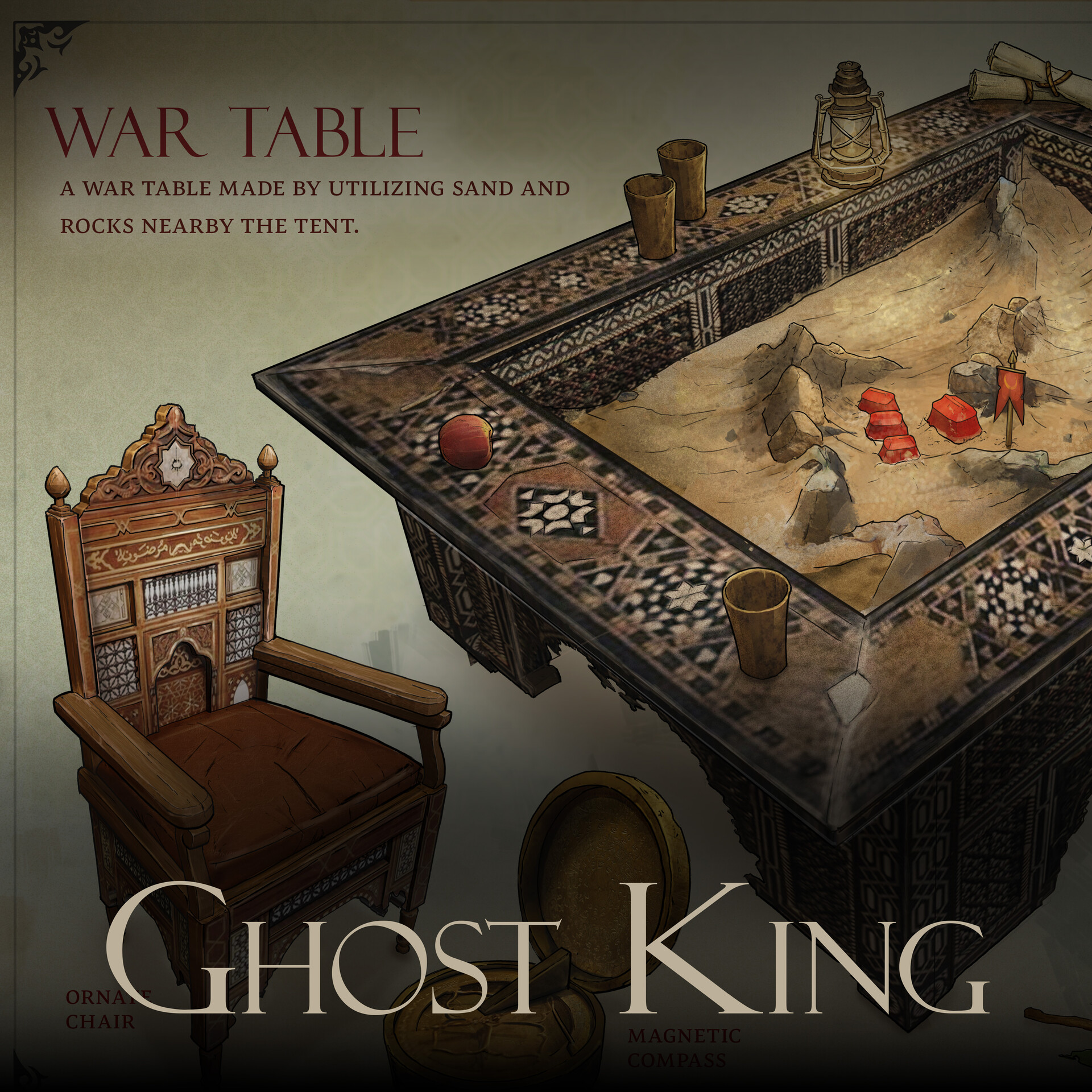 ArtStation - Prop Page - Ghost King