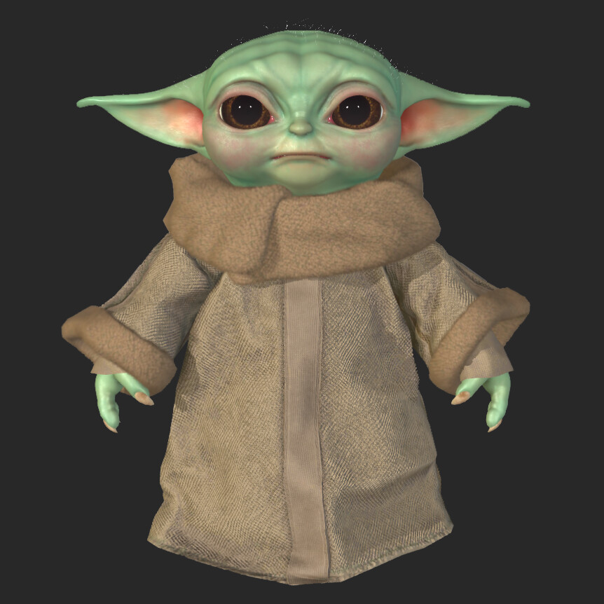 ArtStation - Baby Yoda