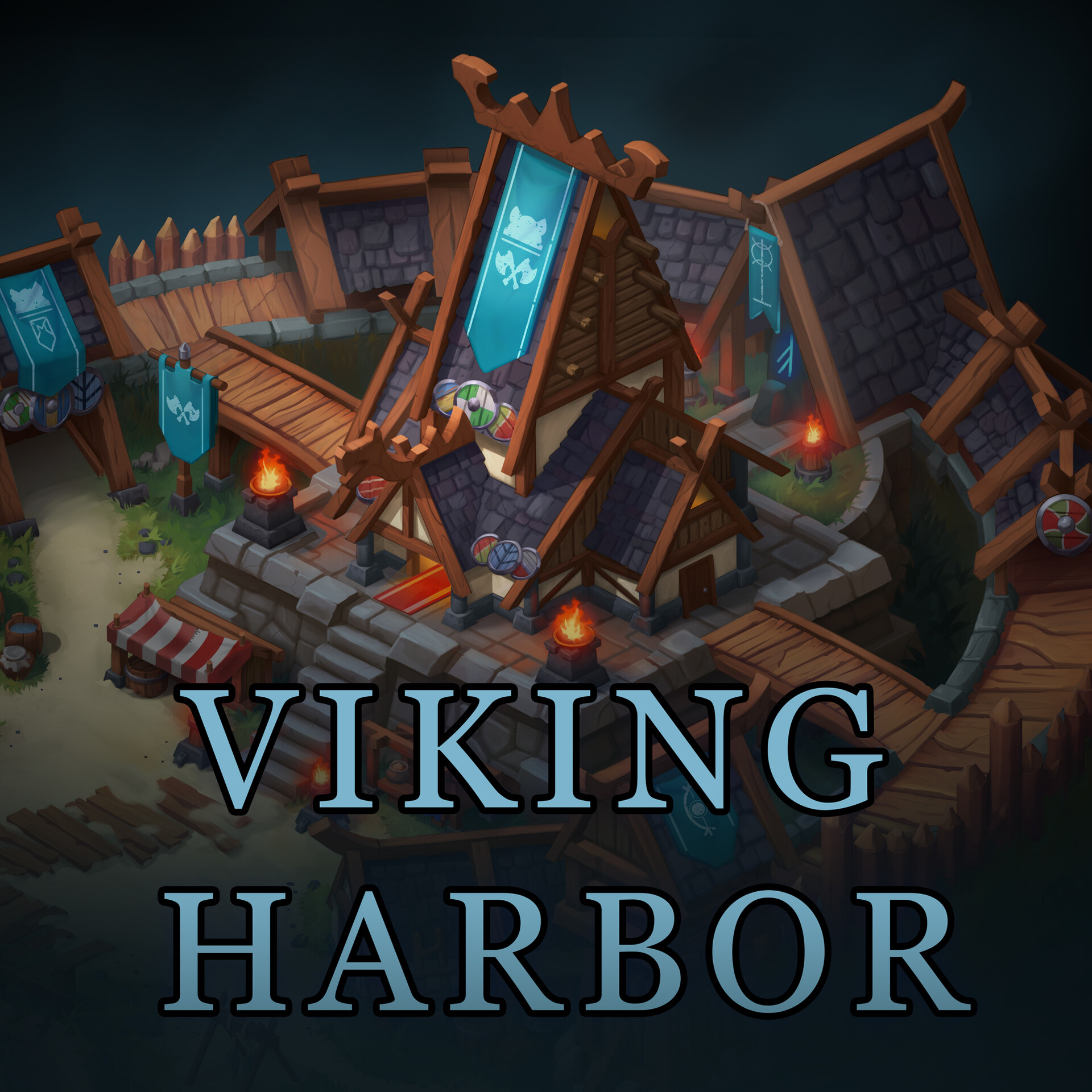 ArtStation - Viking harbor