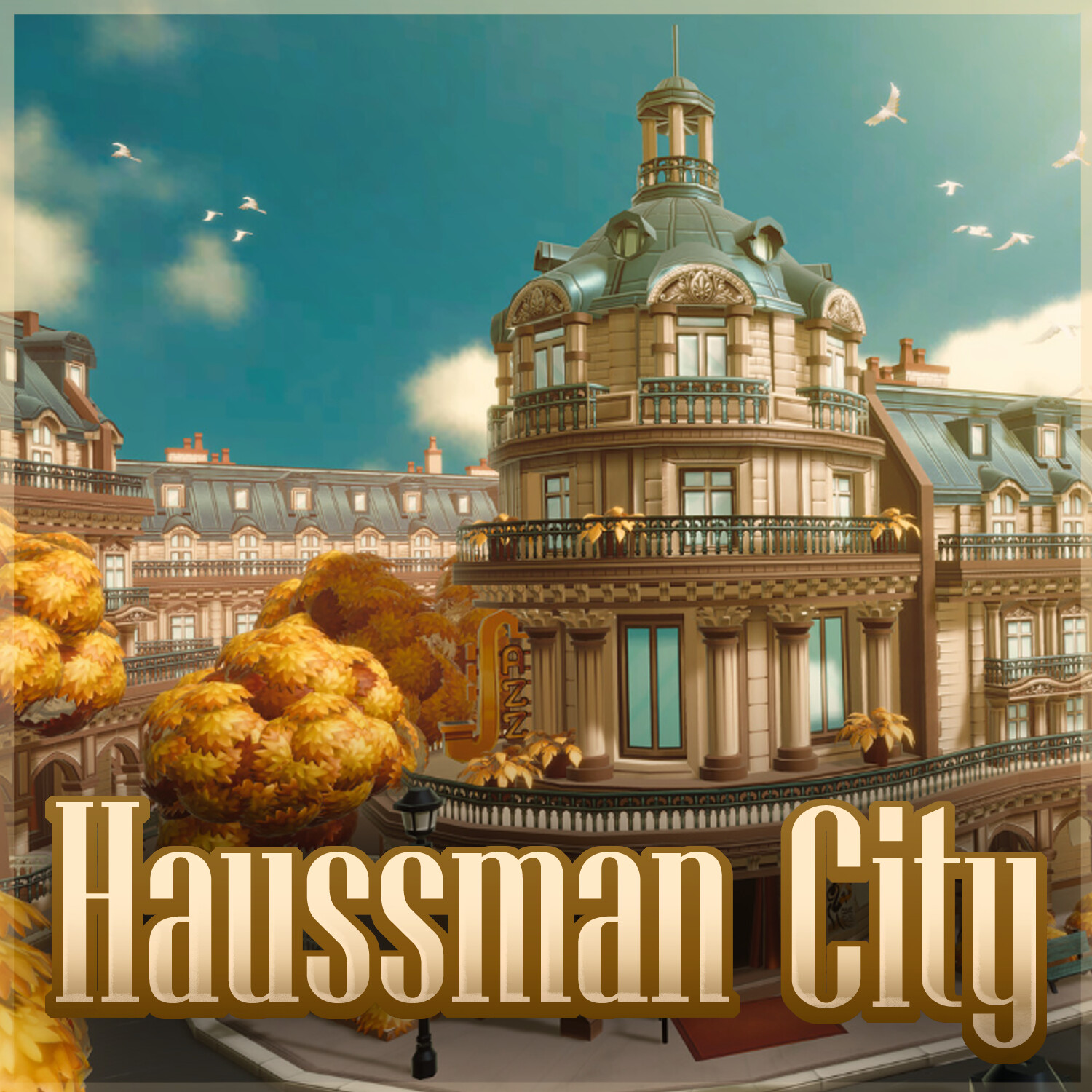 ArtStation - Haussmann Building - 3D scene