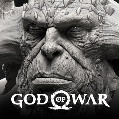 ArtStation - GOW - Ice Troll