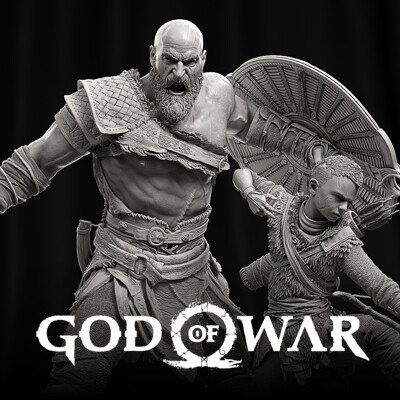 ArtStation - GOW - Collector's Edition Statue
