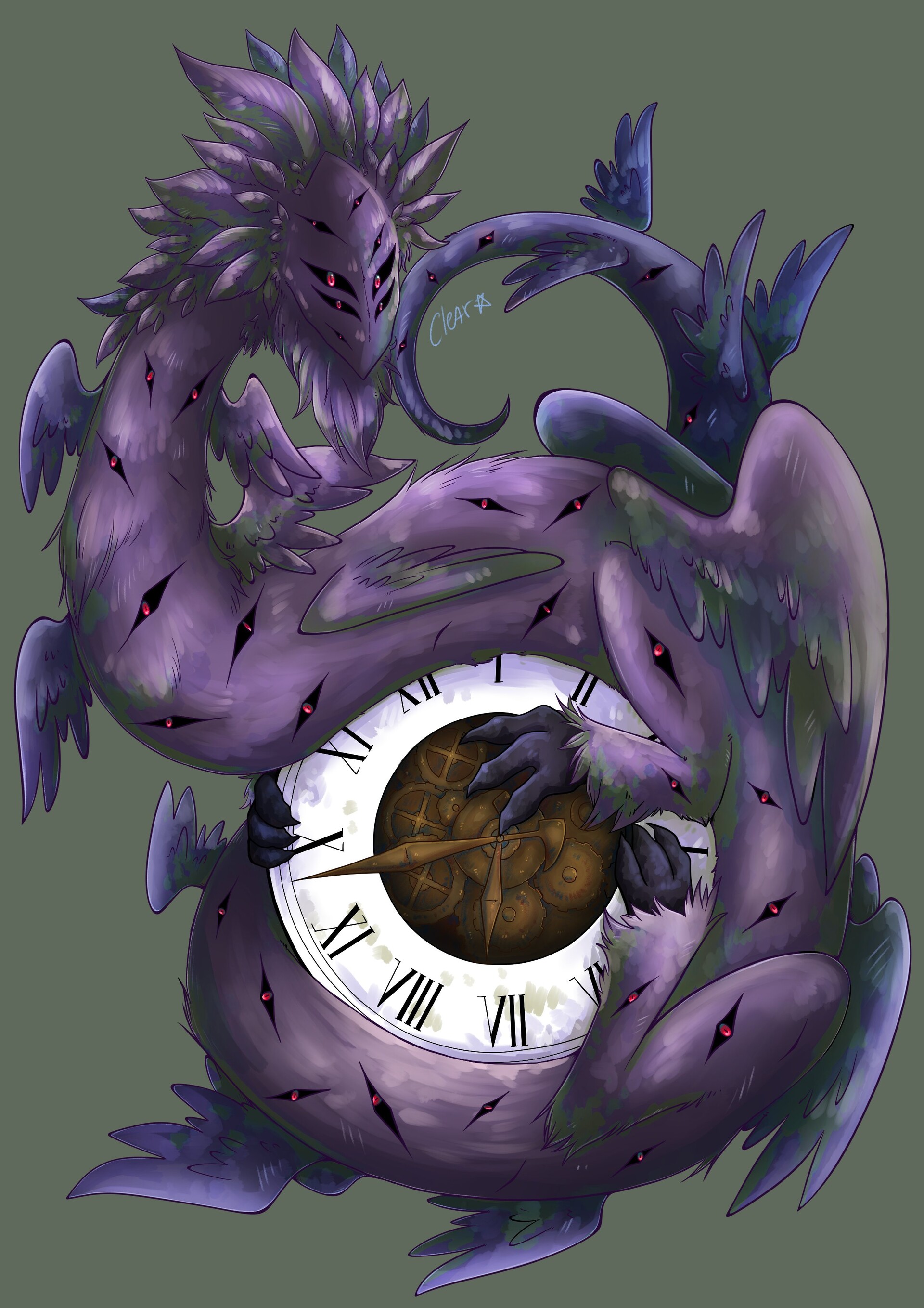 ArtStation - the dragon of time