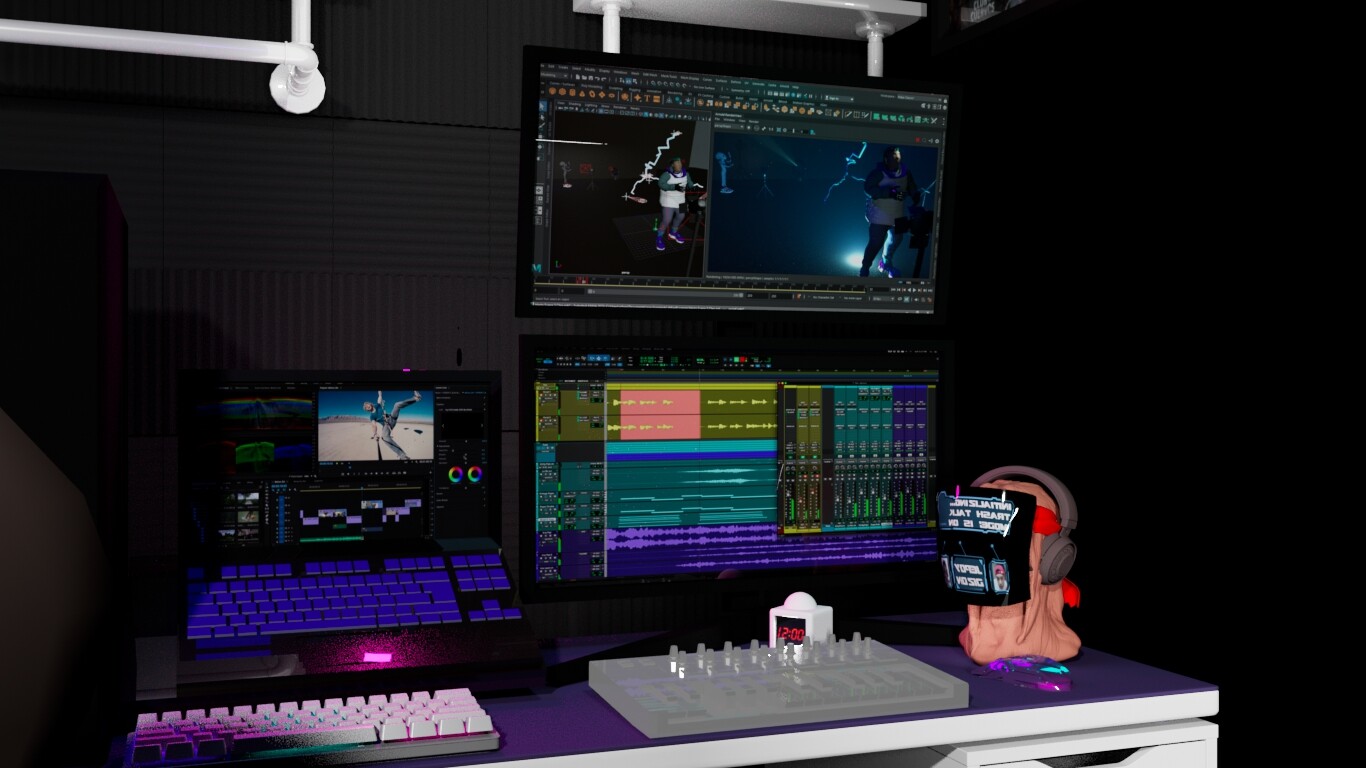 ArtStation - Academic Outputs in 3D