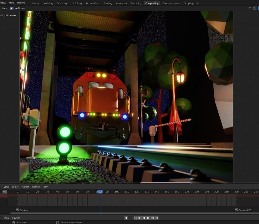 ArtStation - Simple Animation ENV & Characters