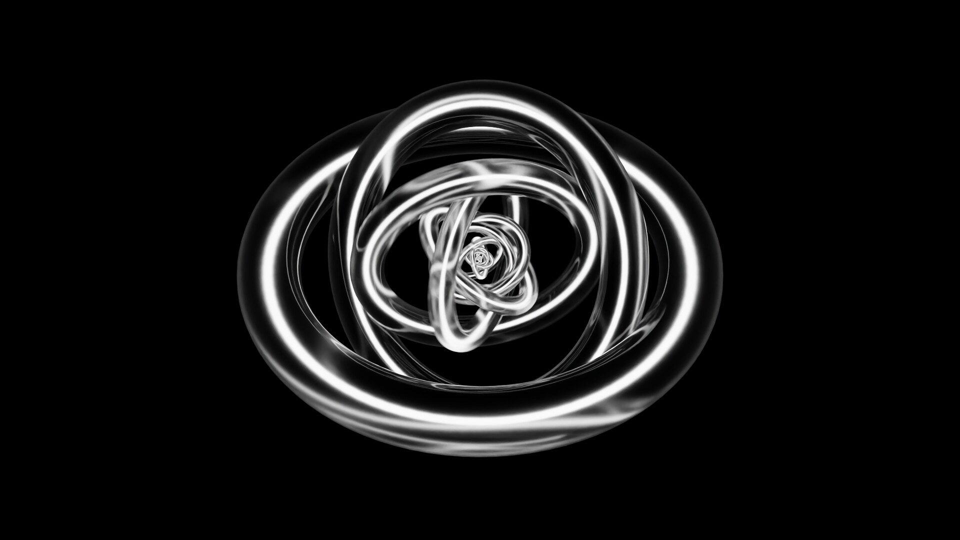 ArtStation - Abstract Gyroscope Animation