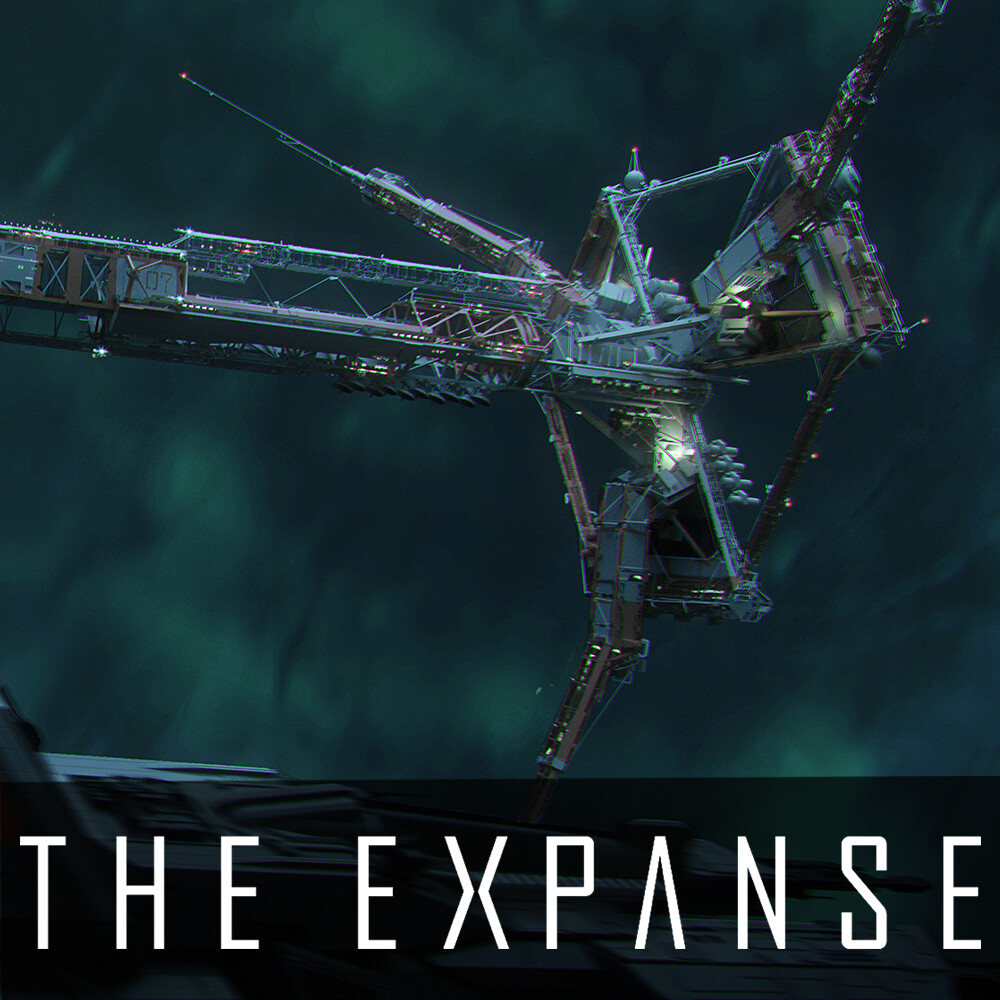 ArtStation - The Expanse - Belter Relay Station