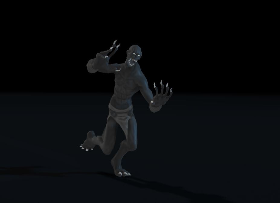 ArtStation - Ghoul Run Animation