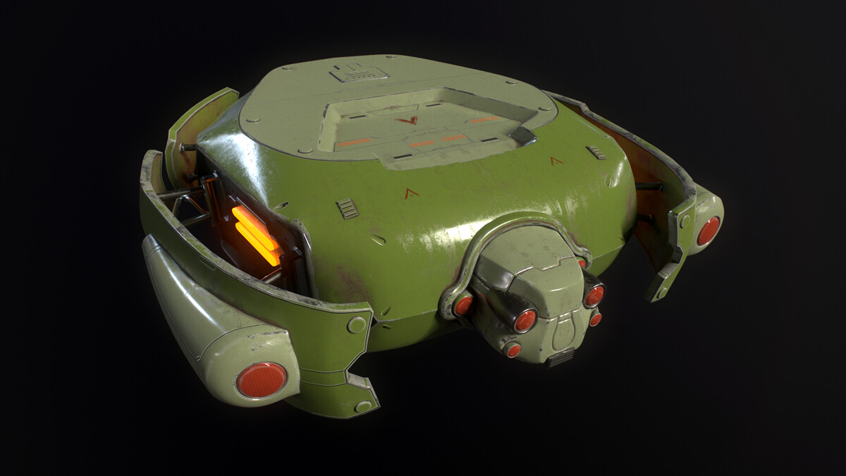 ArtStation - Turtle drone