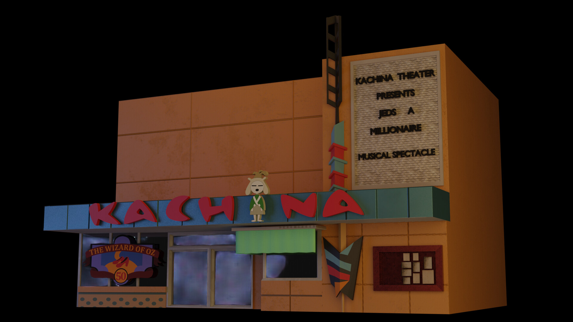 ArtStation - Kachina Theater