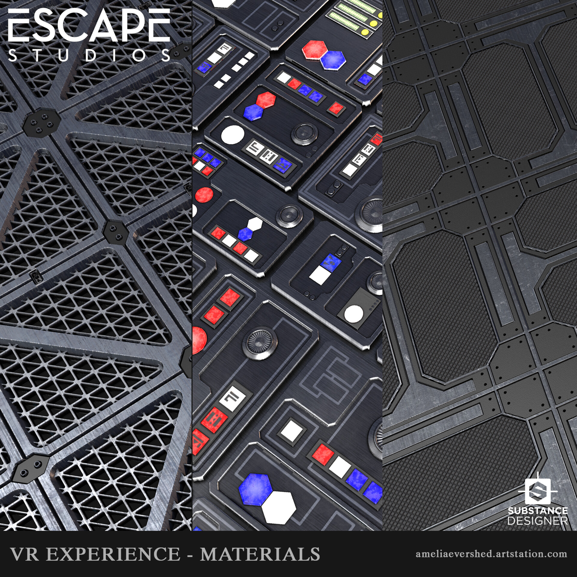 ArtStation - VR Experience - Materials