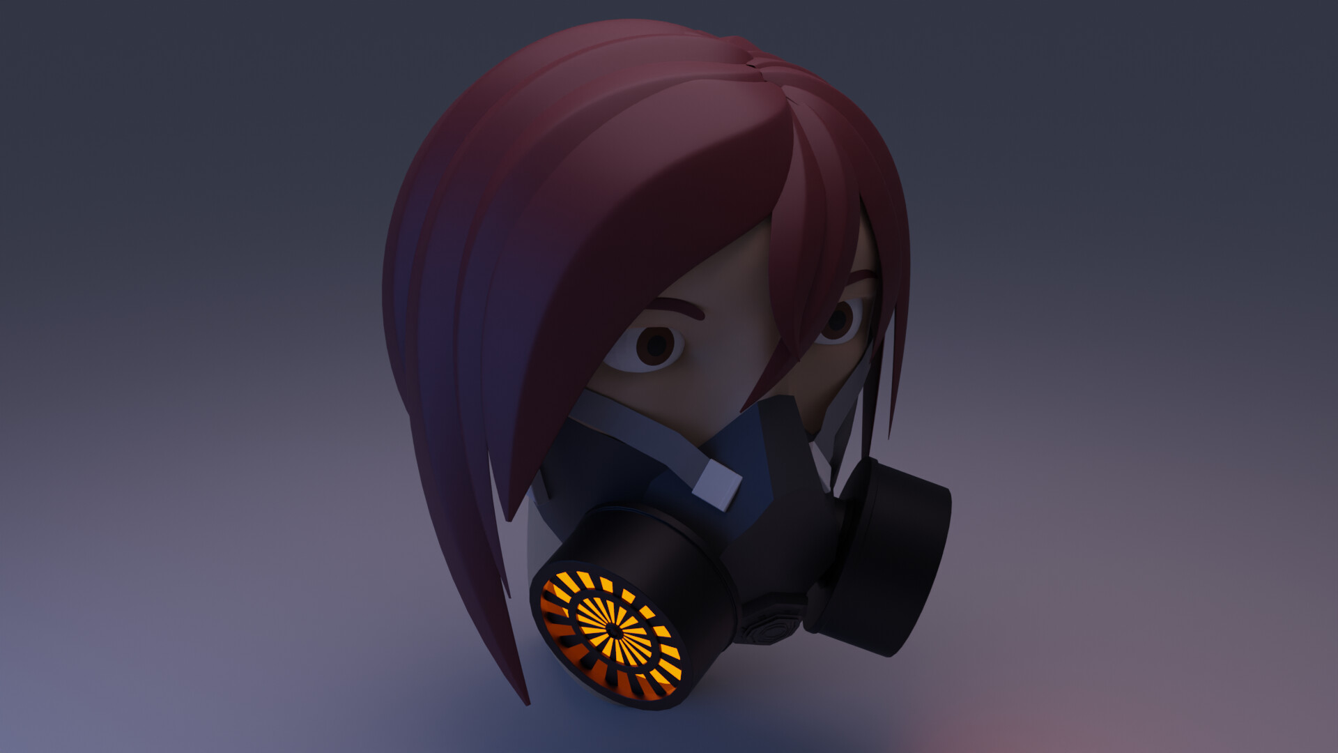 ArtStation - Stylised Character with Gas Mask