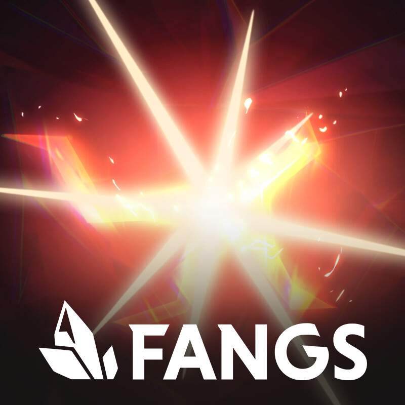 ArtStation - FANGS - Intro Screen Animation