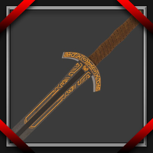 ArtStation - Runed Fantasy Sword