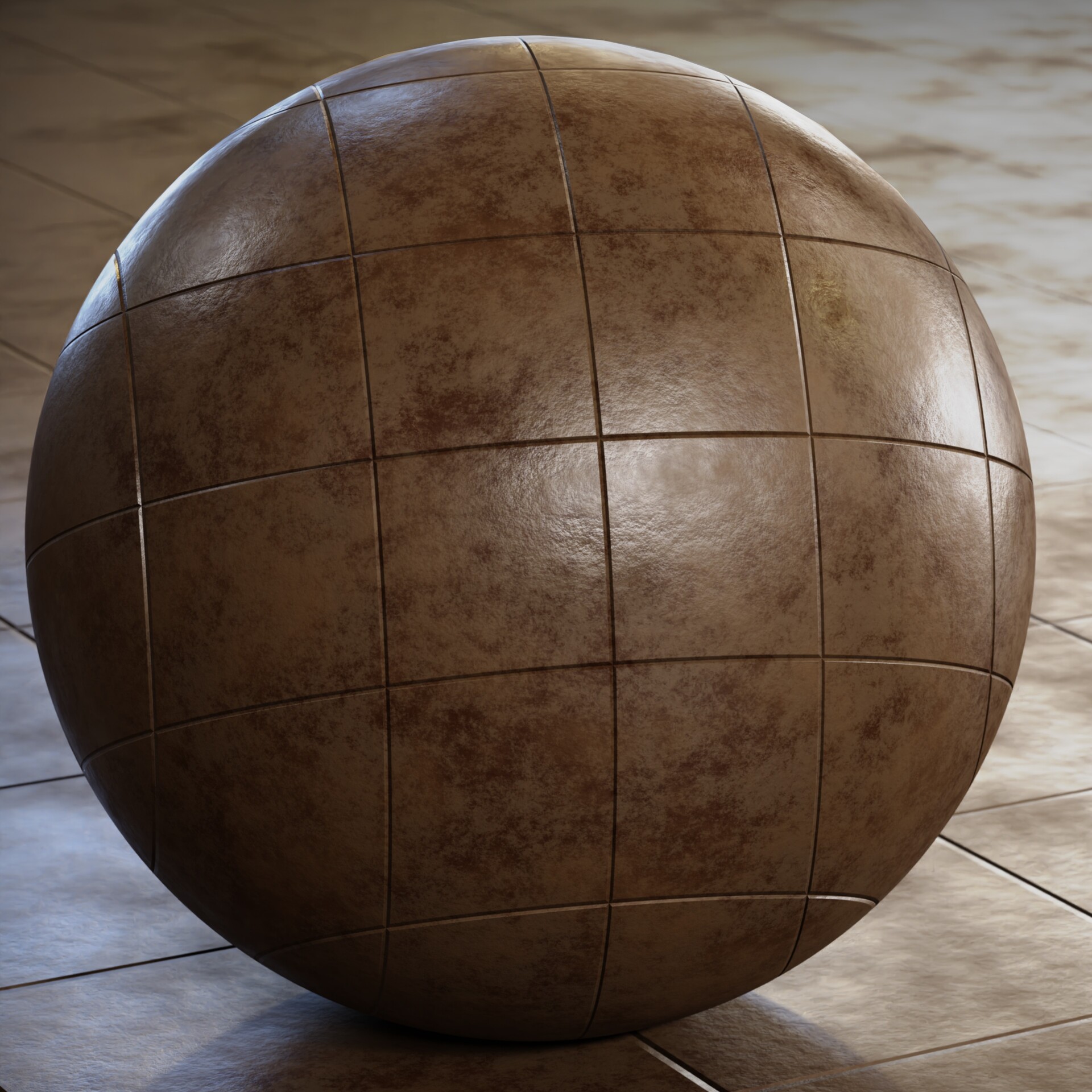 ArtStation - Procedural Tile Floor Material (Blender Tutorial)