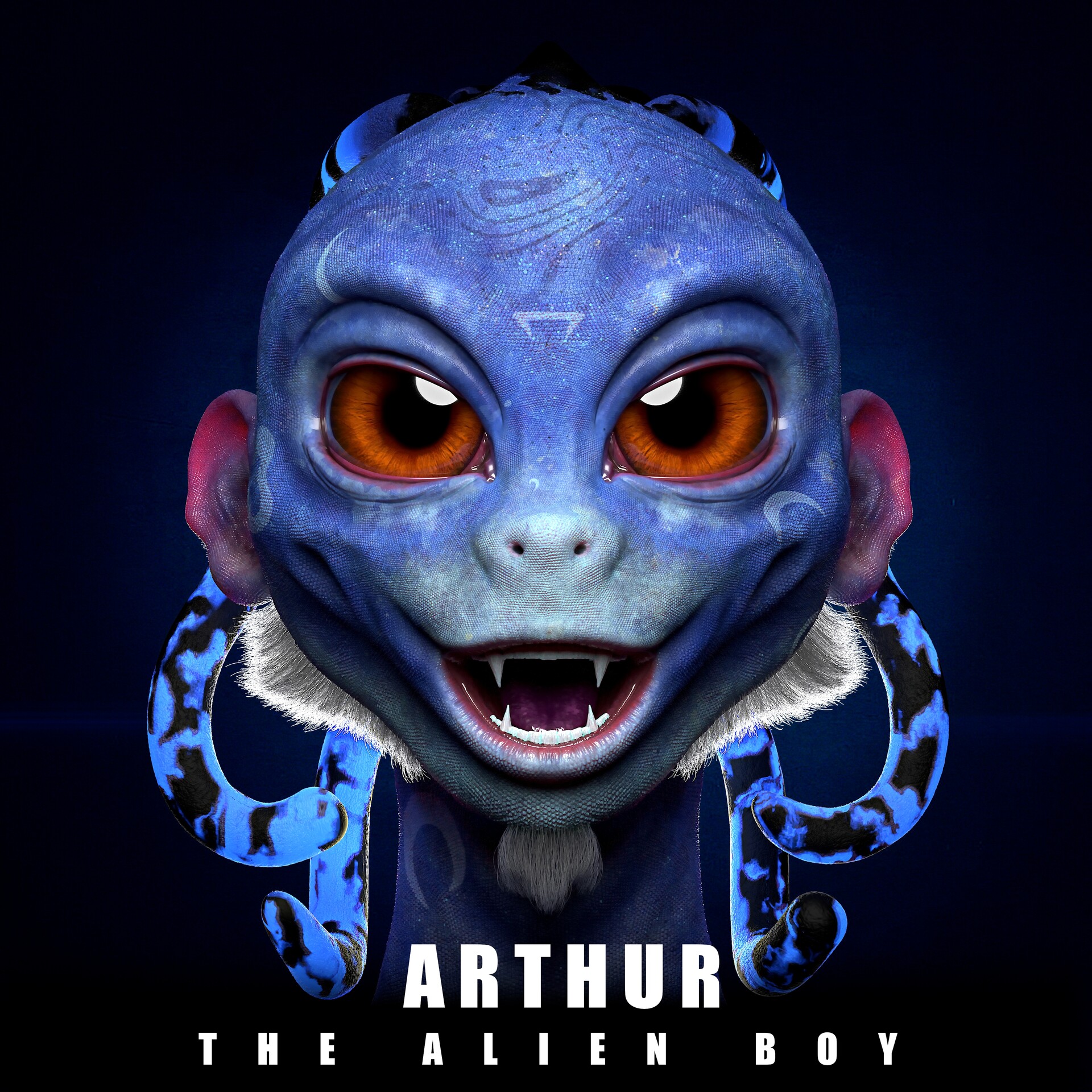 ArtStation - ARTHUR THE ALIEN BOY