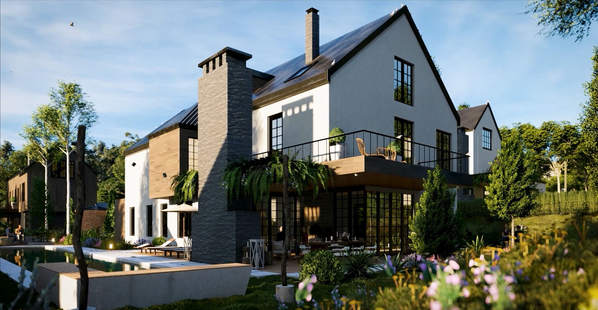 ArtStation - LUXURY VILLAS MULLET ANIMATION