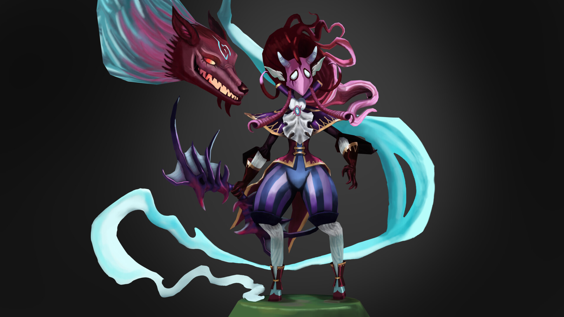 ArtStation - Harrowen Kindred Fanskin
