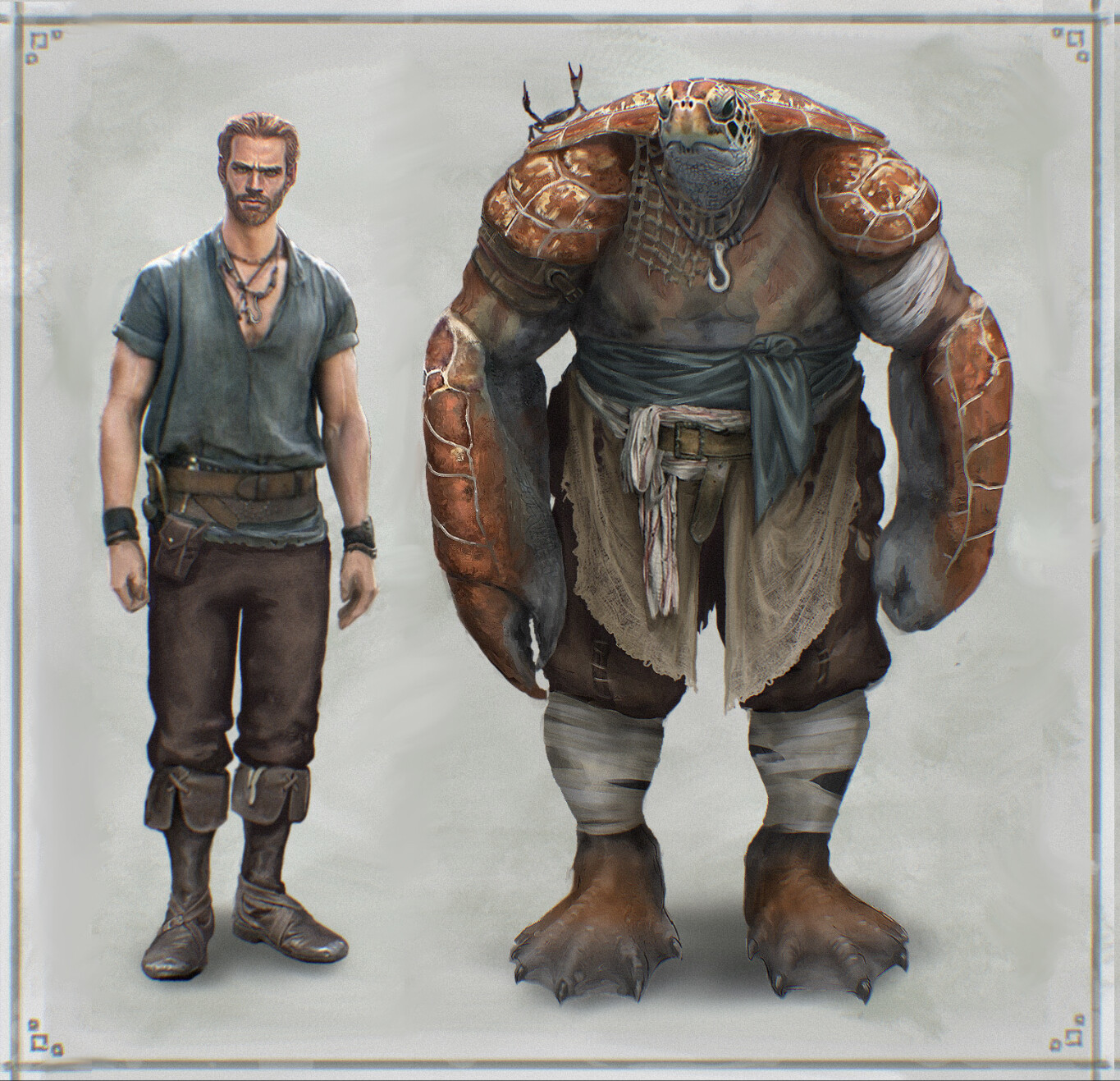 ArtStation - Bo’sun Turtle