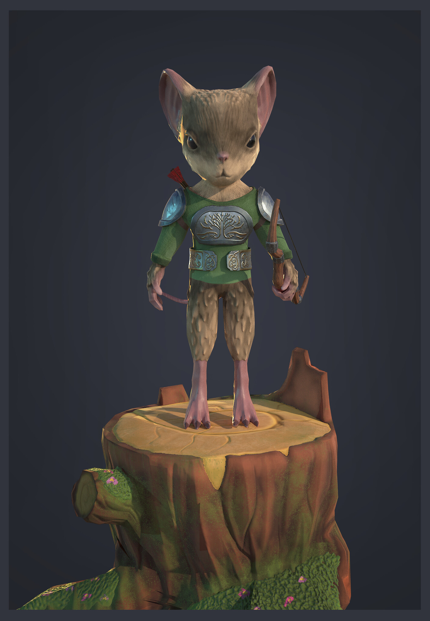 ArtStation - Mouse warrior