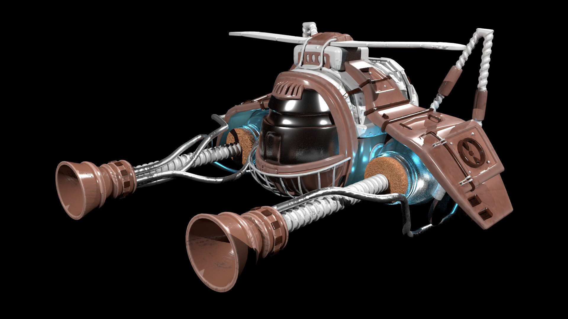 ArtStation - Spaceship (vehicle design)