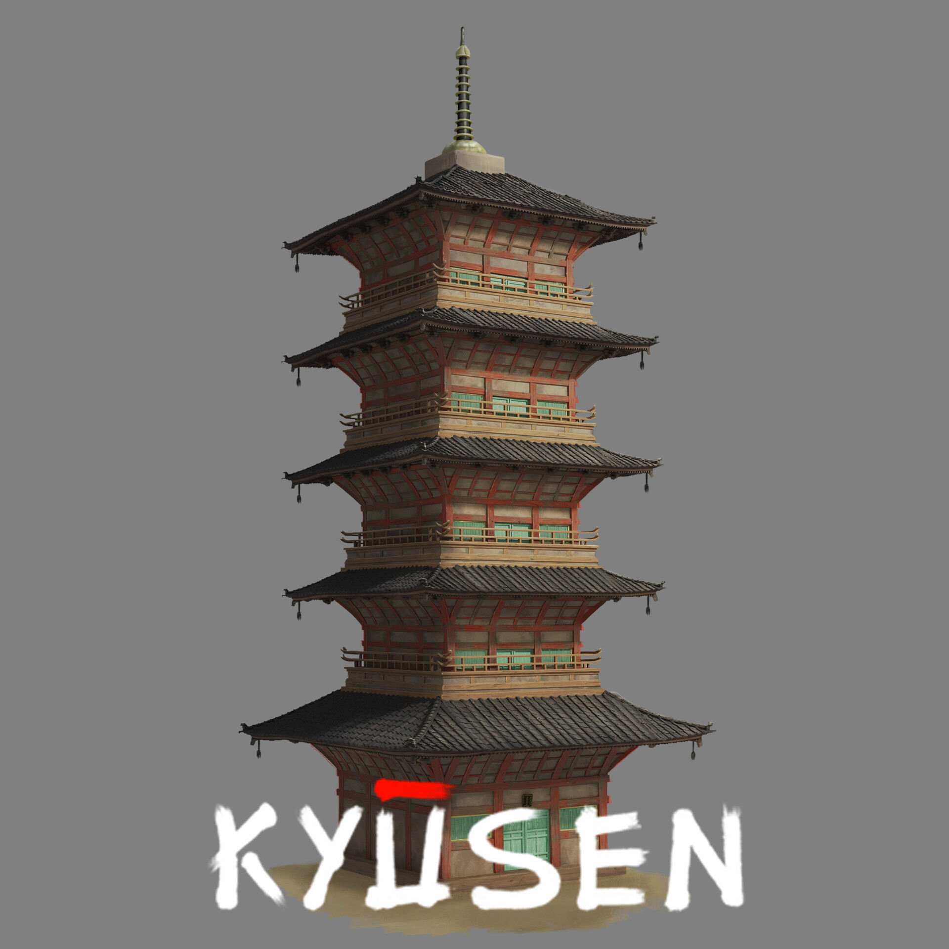 ArtStation - Japanese shrine - Prop