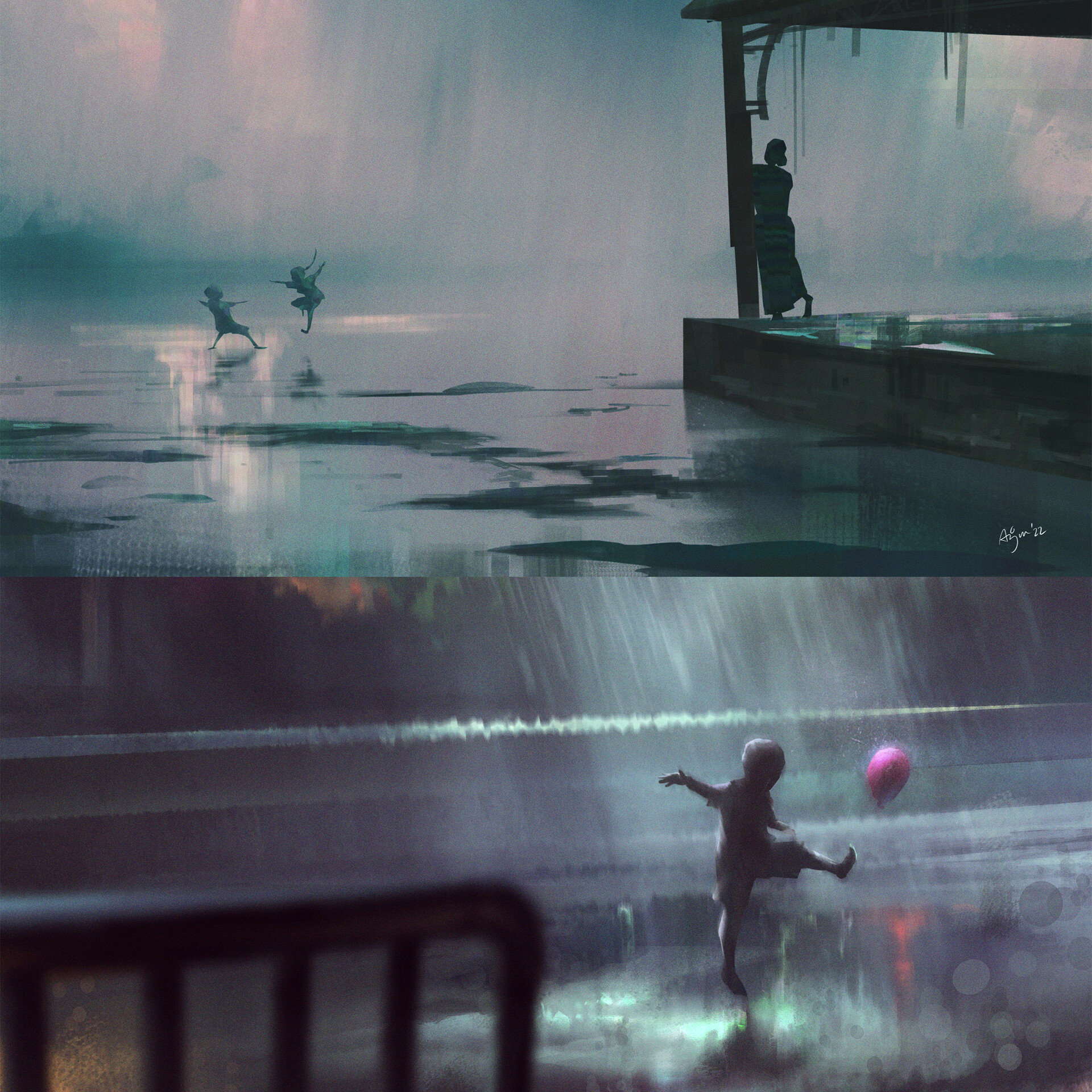 ArtStation - Rain Dance
