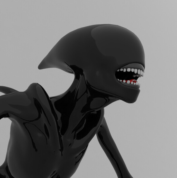 ArtStation - 3D Alien Nft Project