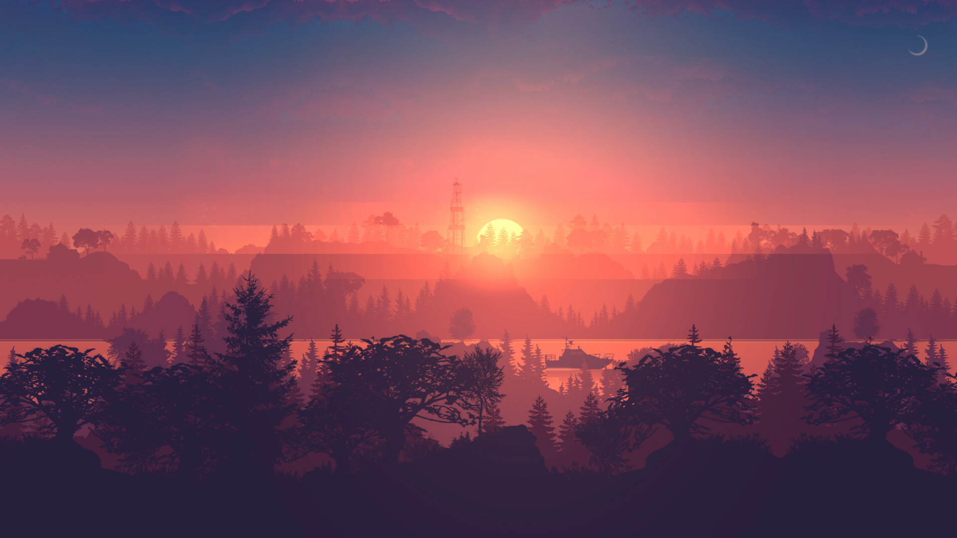 ArtStation - Sunset Travel - Unity Asset