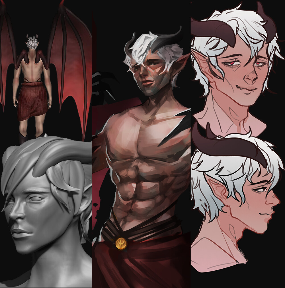 ArtStation - Character Project: Incubus
