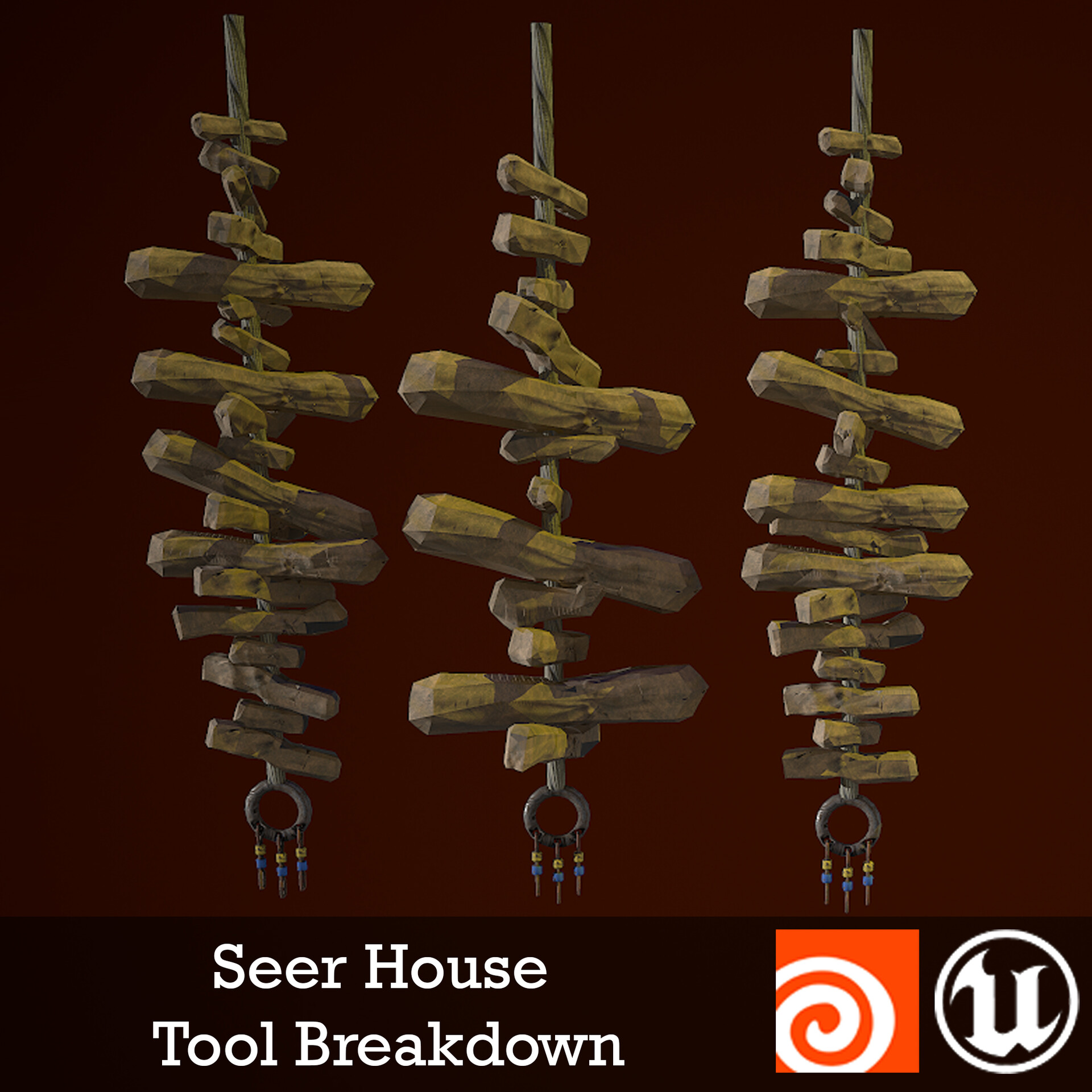 ArtStation - Seer House - Tools Breakdown